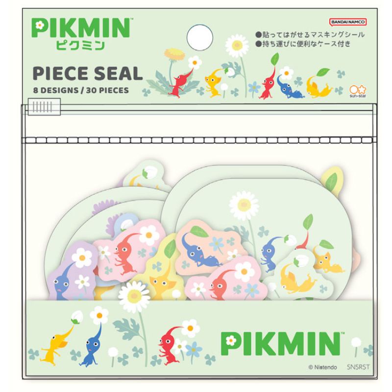 Jual Pikmin Sticker piece seal Pikmin sticker set Nintendo original ...