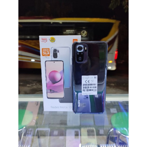 Jual XIAOMI REDMI NOTE 10S 6/128 FULSET (SECOND) | Shopee Indonesia