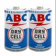 Jual Baterai ABC Besar / Tipe D / R20 / DRY CELL Biru General Purpose ...
