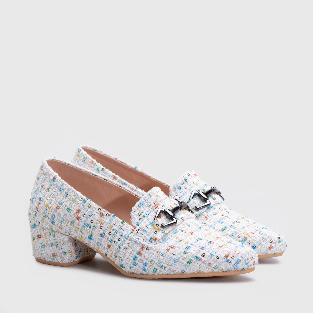 Jual Thalia Heels White | Shopee Indonesia