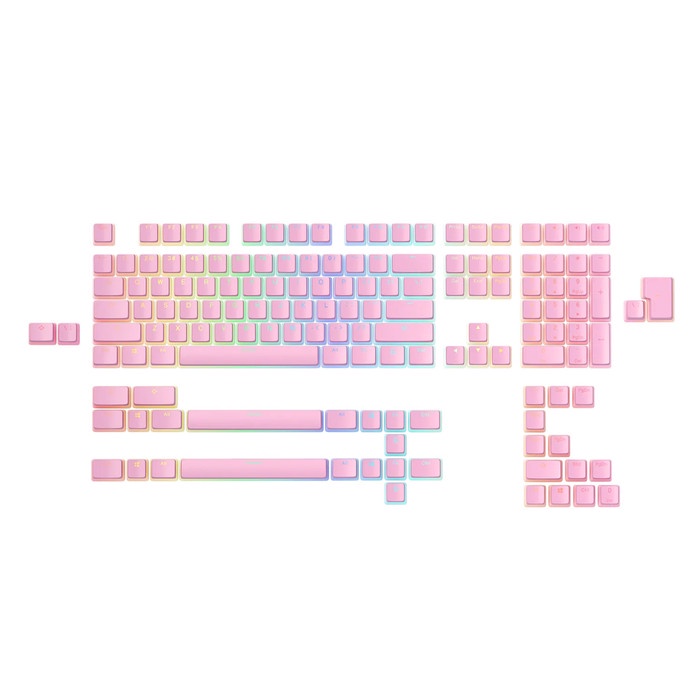 Jual Glorious Aura Pbt Pudding Keycaps V2 Pink - 145 Keys | Shopee ...