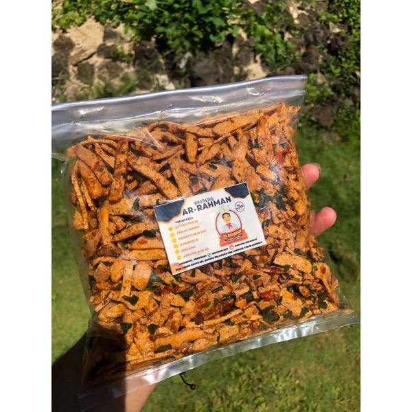 Jual BASRENG PEDAS KHAS LAMPUNG+DAUN JERUK bervarian 3 rasa pedas 500 ...