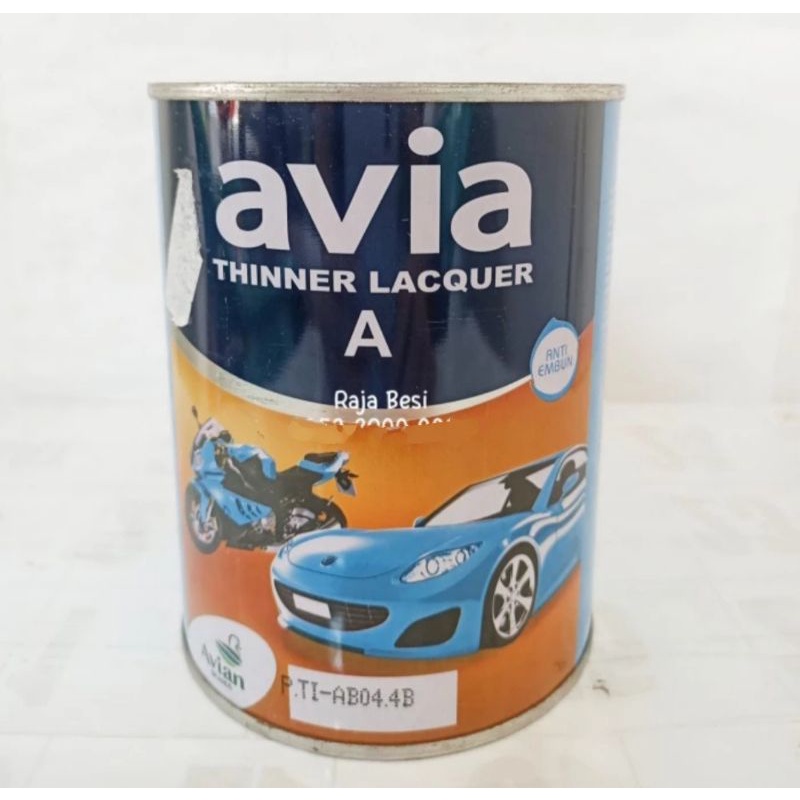 Jual Thinner A Avian Avia Thinner Lacquer 1 liter | Shopee Indonesia