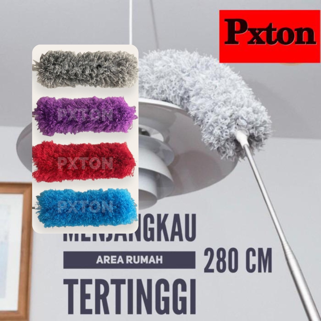 Jual PXTON - Kemoceng Tarik Tekuk Pembersih Debu Teleskopik Microfiber ...