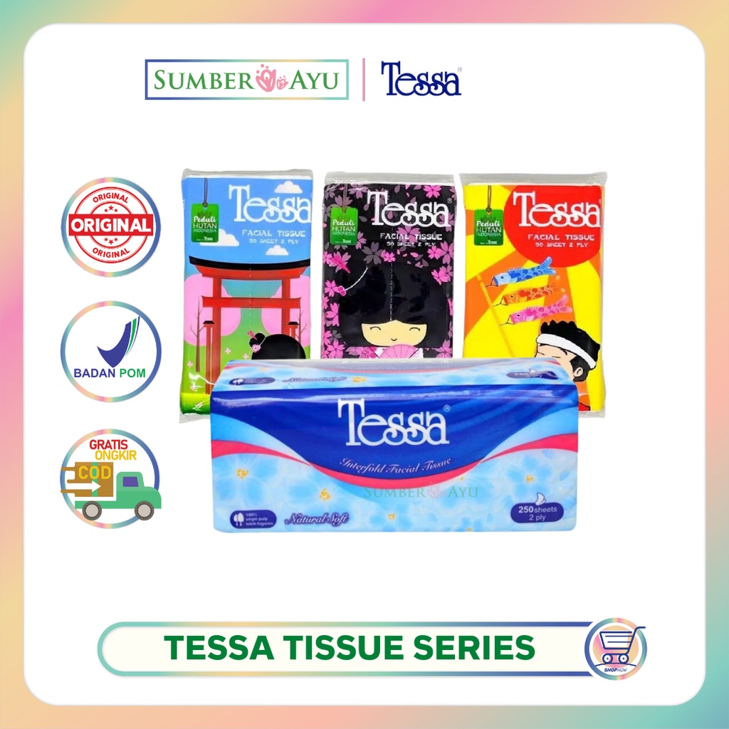 Jual TESSA TISSUE SERIES | TISSU | TISU | Shopee Indonesia