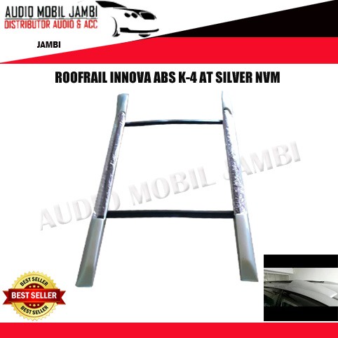 Jual ROOFRAIL / PALANG ATAS MOBIL INNOVA LAMA SILVER MODEL XTRAIL ...