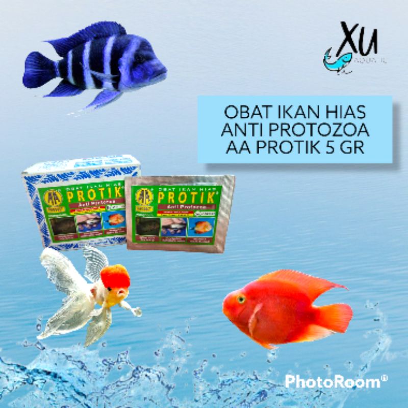 Jual PROTIK OBAT IKAN ANTI PROTOZOA ANTI PARASIT IKAN HIAS HEXAMITA ...