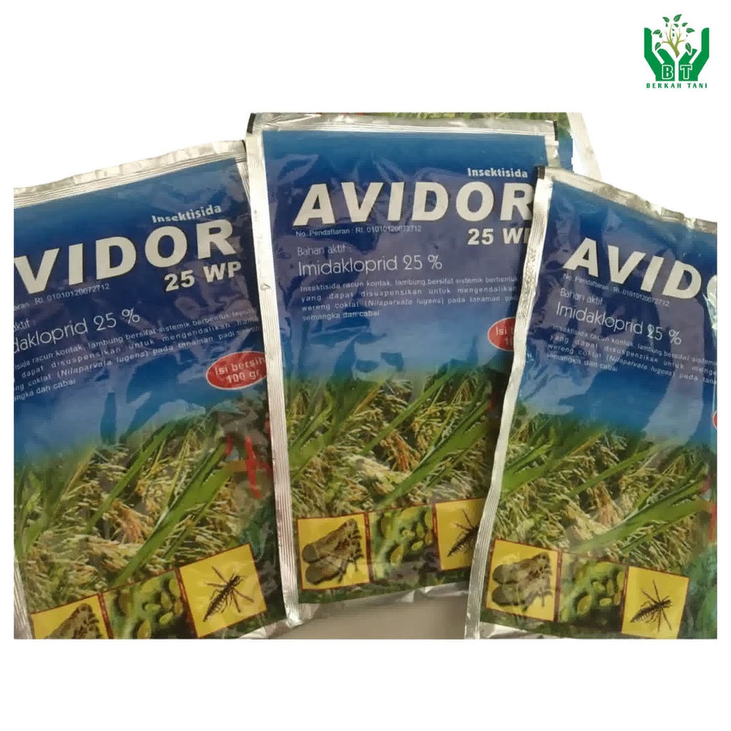 Jual AVIDOR 25 WP 100 GRAM INSEKTISIDA HAMA WERENG PADA TANAMAN ...
