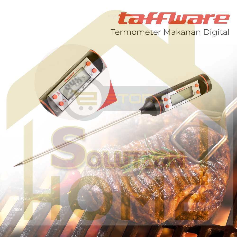 Jual HSS TOOLS - Taffware Termometer Makanan Digital Daging Kopi Susu ...