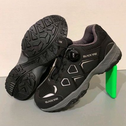 Jual Sepatu safety black yak boa original made in indonesia | Shopee ...