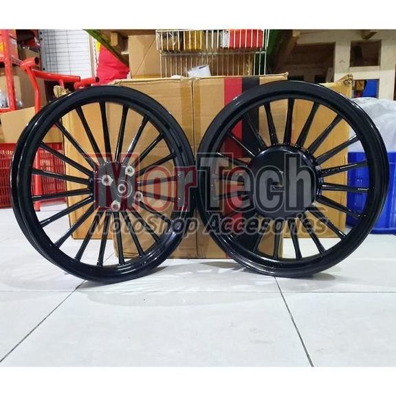 Jual Velg Pelek Racing Tapak Lebar Rossi Turbin Palang - Balok 20 ...
