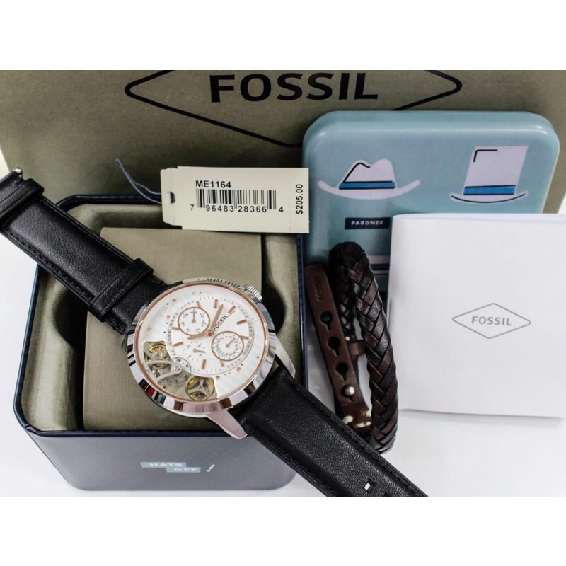 Jual PROMO BIGSALE ‼️‼️ FOSSIL ME 1164 AUTHOMATIC FREE GELANG FOSSIL ...