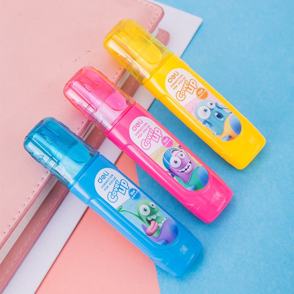 Jual Tipe-x Deli - EH10200 Cair isi 12ml | Shopee Indonesia