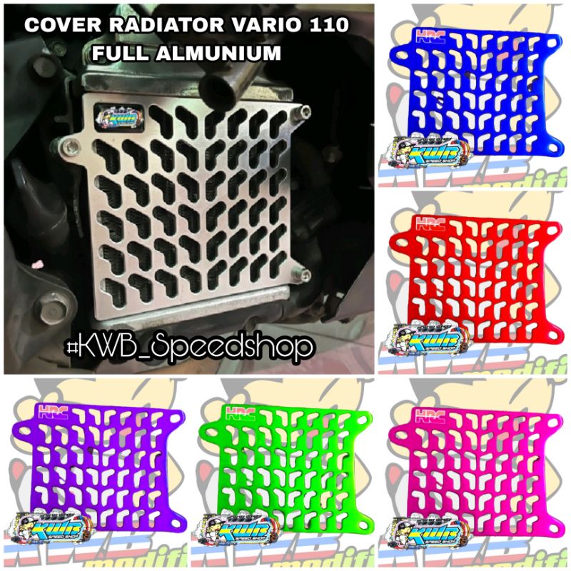 Jual Cover radiator vario 110 old vario 110 techno cw bahan full ...