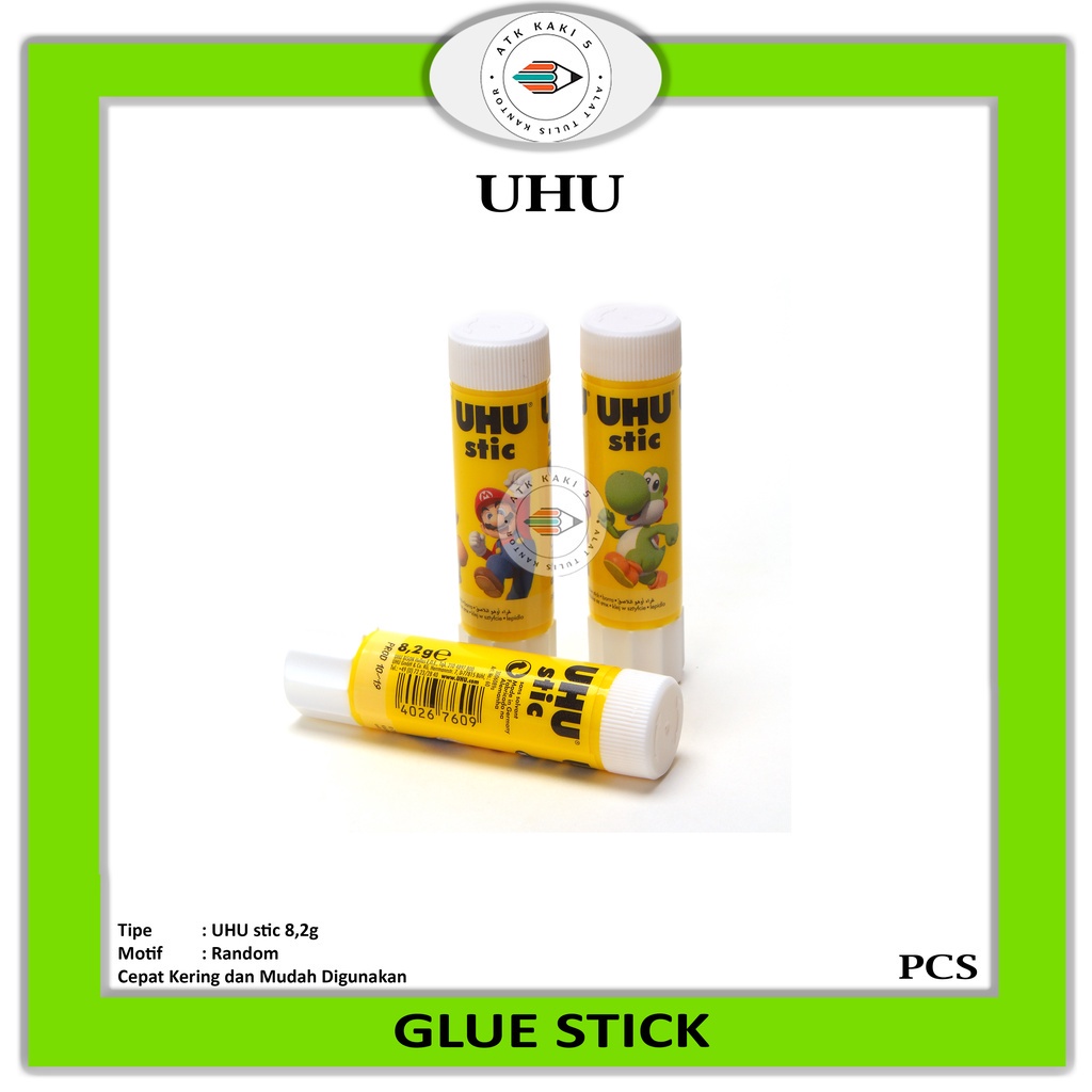 Jual UHU - Lem Stick Kecil 8,2g / Glue Stick 8,2 gram - Pcs | Shopee ...