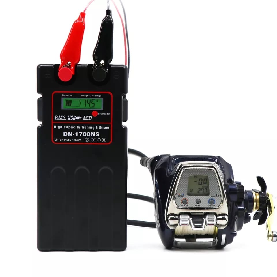 Jual DNYO Super Litium Battery DN1700-NS 12V for Electric Fishing Reel ...