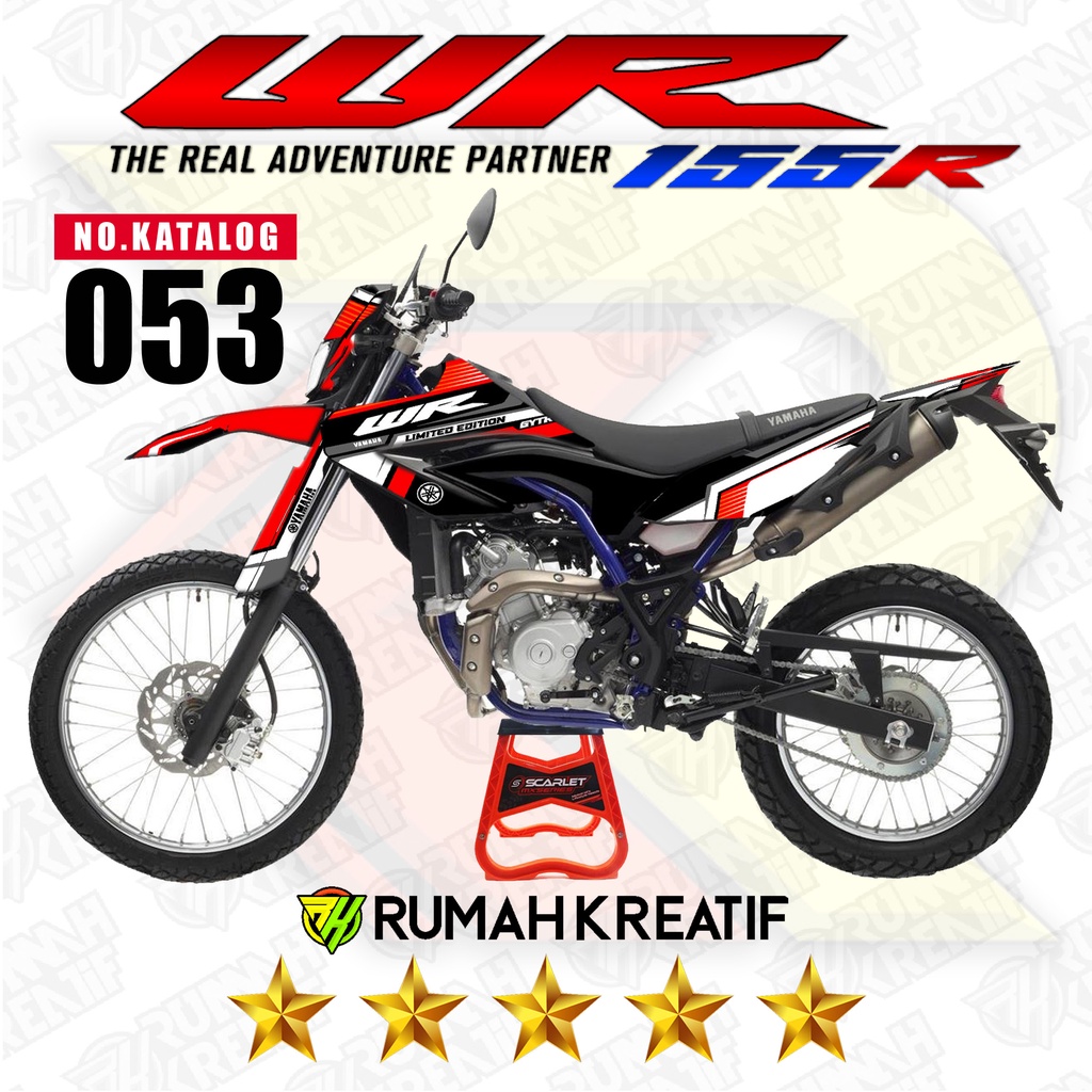 Jual Yamaha WR 155 R Fullbody decal sticker striping variasi stiker ...