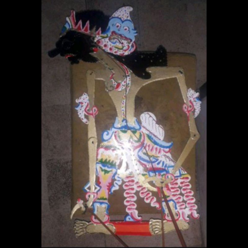 Jual (BAYAR DITEMPAT) Wayang kulit kertas mainan antareja antasena anak ...