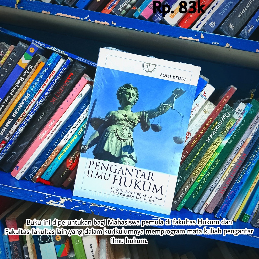 Jual Buku Pengantar ilmu Hukum eds. 2 | Shopee Indonesia
