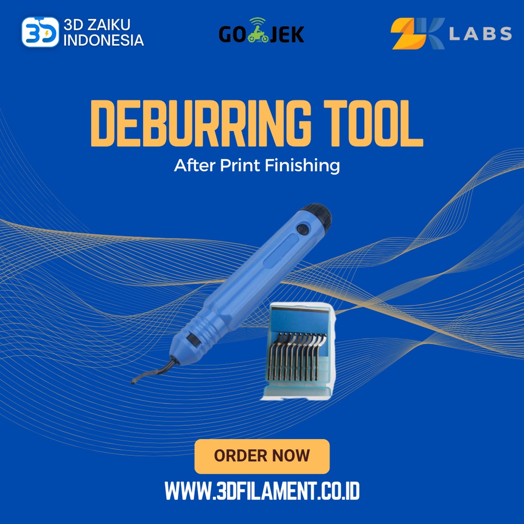 Jual ZKLabs 3D Printer After Print Finishing Deburring Tool | Shopee Indonesia