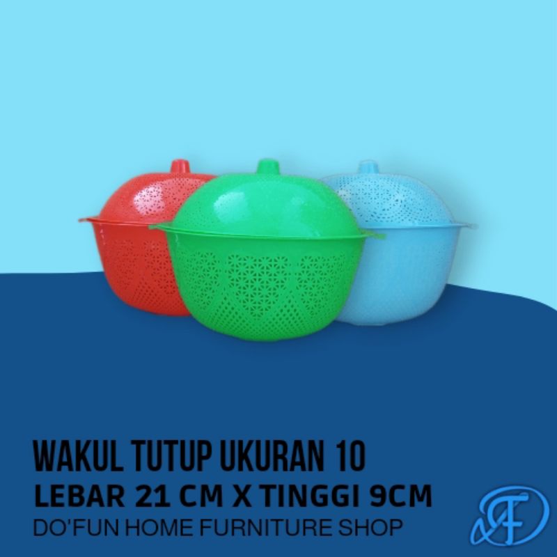 Jual WAKUL/BAKUL TUTUP UKURAN 10,12,14/WAKUL WADAH NASI/WAKUL TEMPAT ...