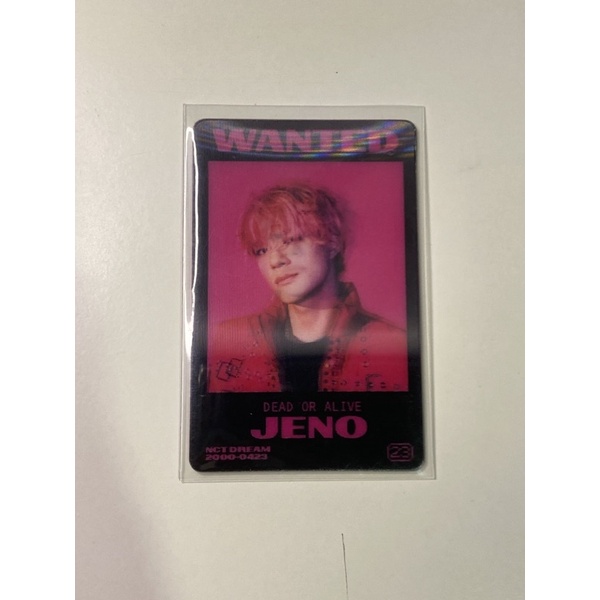 Jual Official Photocard NCT DREAM JENO (Candy, Beatbox, Boring, Glitch ...