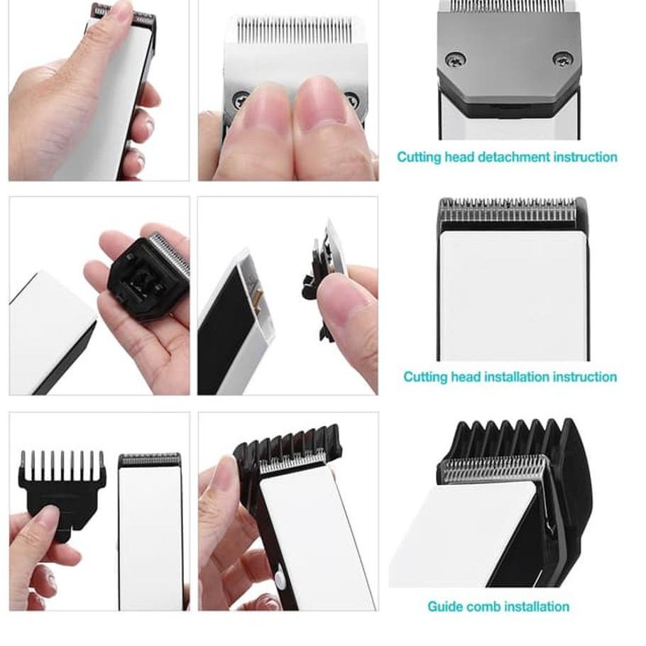 Jual Instan--Alat Cukur Rambut Kemei KM 3590 Gunting Rambut Mesin Cukur ...