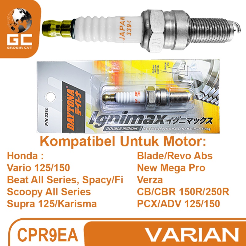 Jual Busi Racing Iridium Beat Vario Karisma Supra X 125 Scoopy Verza PCX New MegaPro Genio ...