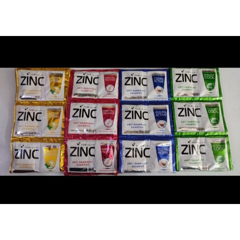 Jual Shampo Zinc Sachet Renceng 12pcs 10ml | Shopee Indonesia
