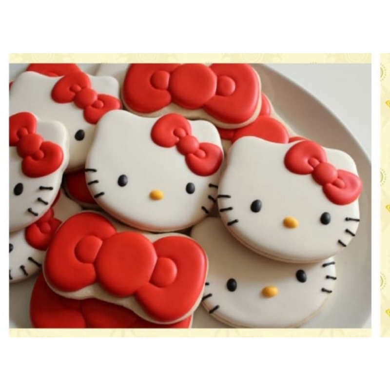 Jual Catanova Butter Kukis Hias Tema Hello Kitty | Shopee Indonesia