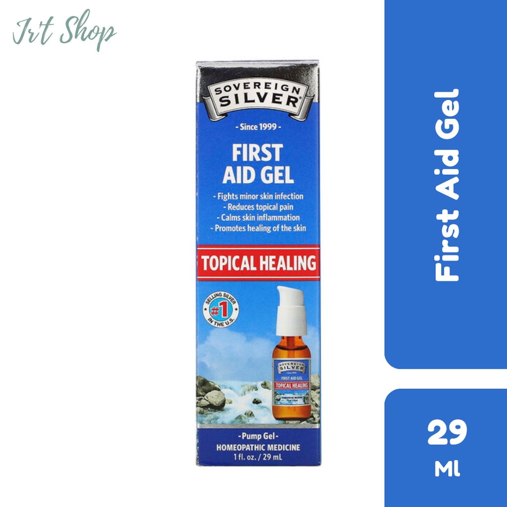 Jual Sovereign Silver, First Aid Gel, 1 fl oz (29 ml) | Shopee Indonesia