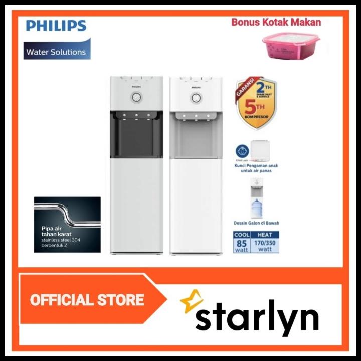 Jual Philips Dispenser Galon Bawah Low Watt Pipa Stainless Add4962/70 ...