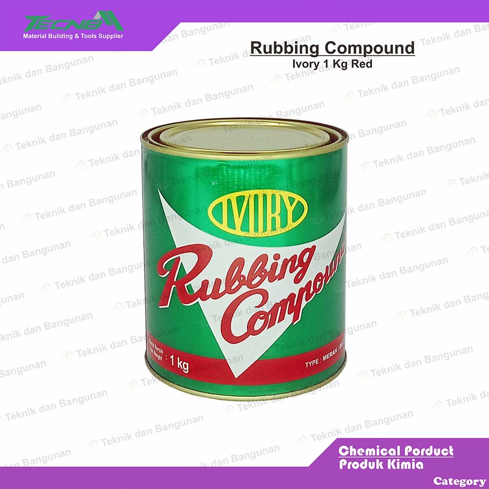 Jual Rubbing Compound Mobil Ivory Merah 1 Kg | Shopee Indonesia