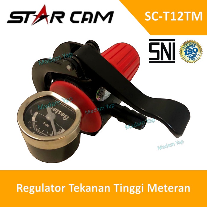 Jual STARCAM Regulator Gas Tekanan Tinggi Meter LPG DESTEC High ...