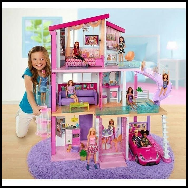 Jual Promo Barbie Dream House Rumah Rumahan Berbi Berbie Barbi Tingkat ...