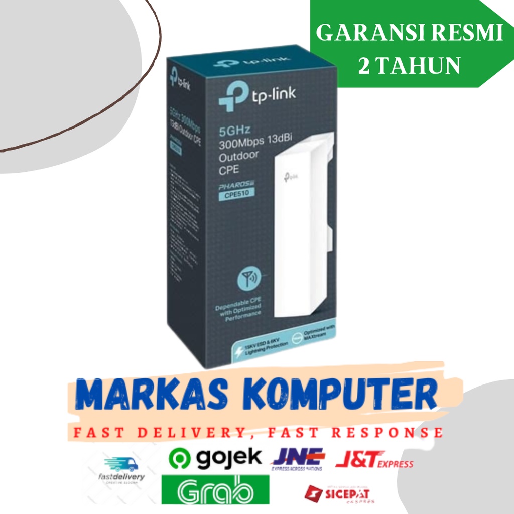 Jual TP-LINK CPE510 5GHz 300Mbps 13dBi Outdoor - TP LINK CPE 510 ...