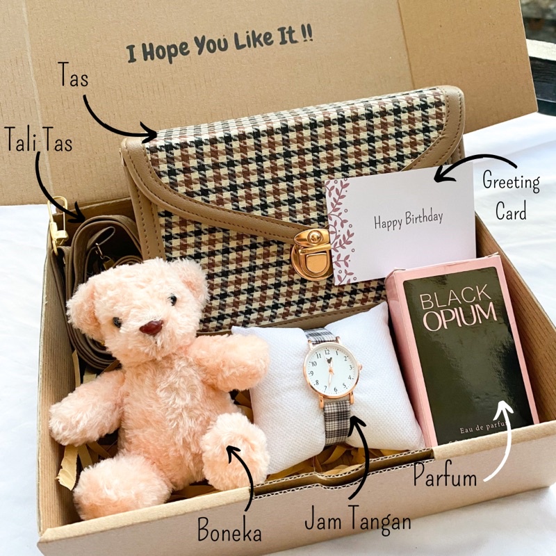 Jual [AQILA BAG]HAMPERS GIFT BOX TAS MOTIF/KADO PACAR/KADO TAS CEWEK ...