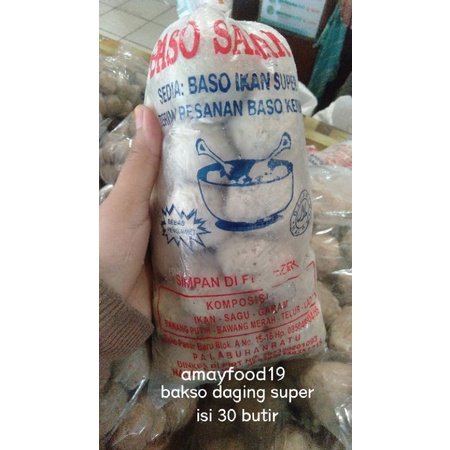 Jual Bakso Ikan / Sabar / palabuanratu / isi daging | Shopee Indonesia