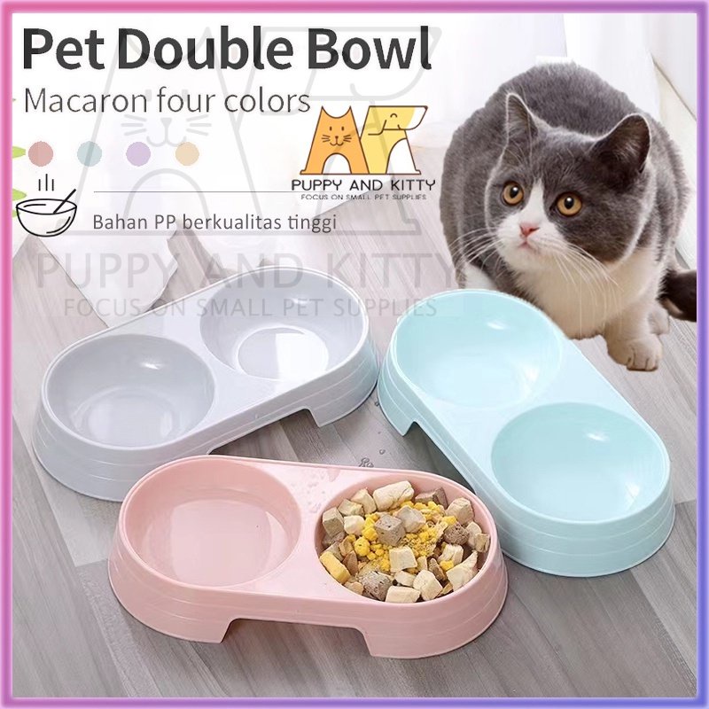 Jual Mangkuk Kucing Tempat Makan Minum Kucing Tempat Piring Pakan Minum ...