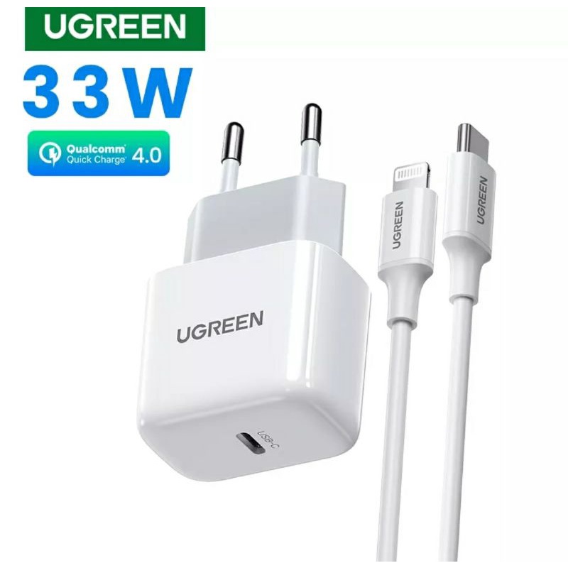 Jual Ugreen 33W Mini Gan Charger Power Delivery Fast Charging | Shopee ...