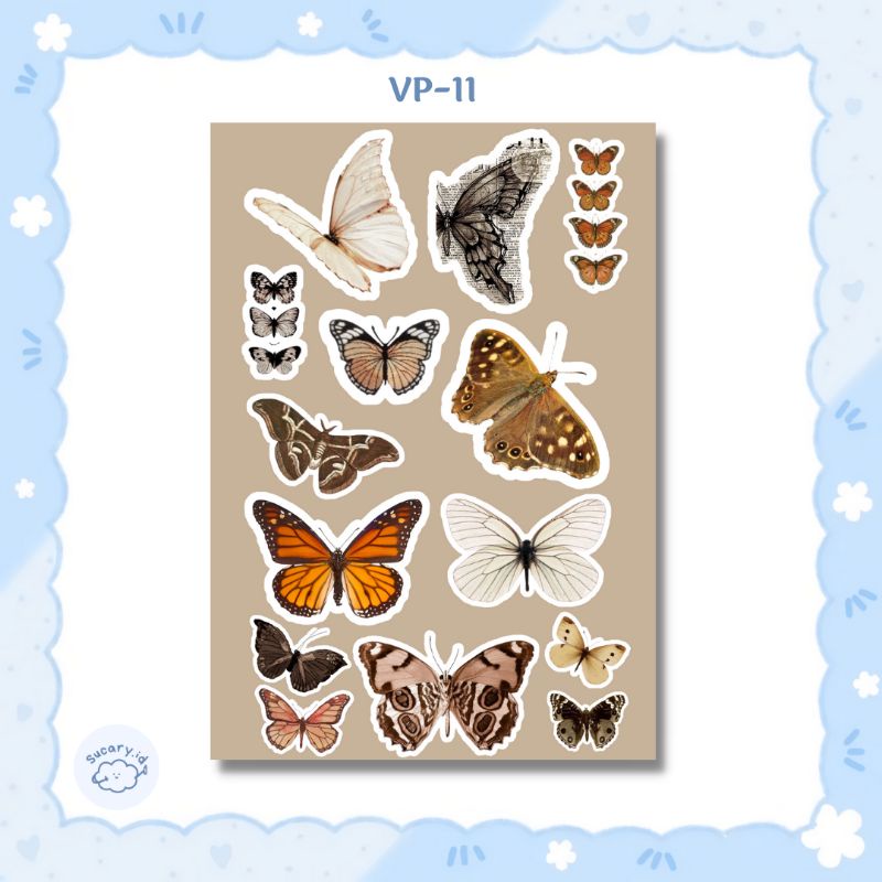 Jual Vintage Stickers Pack | Stiker Vintage | Stiker Scrapbook ...