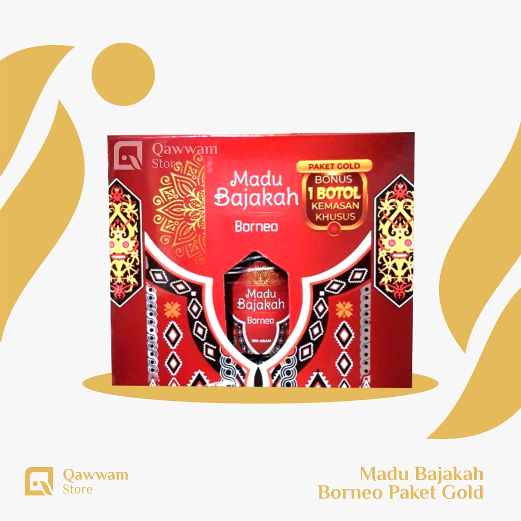 Jual MADU BAJAKAH BORNEO Paket Gold Beli 2 Gratis 1 Kemasan Khusus ...