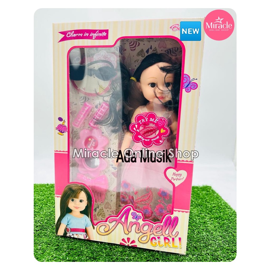 Jual MAINAN BONEKA ANGEL GIRL MUSIK BERKUALITAS BONEKA KARET | Shopee ...