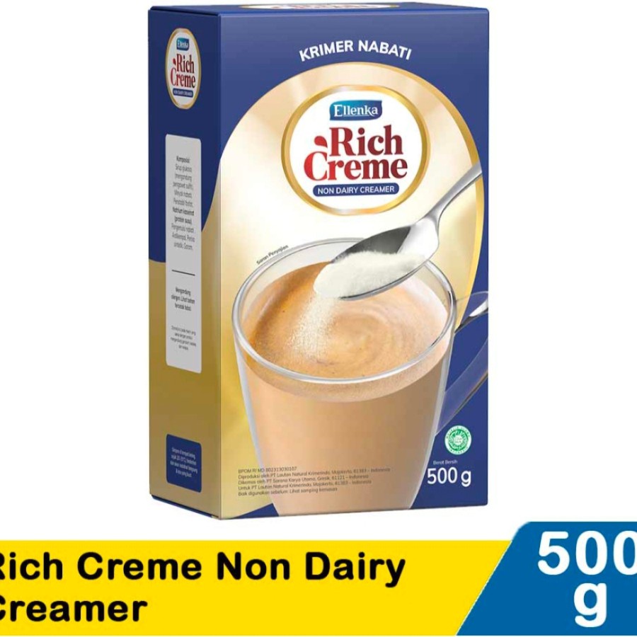 Jual Ellenka Rich Creme 500gr Non Dairy Creamer Krimer Nabati | Shopee ...