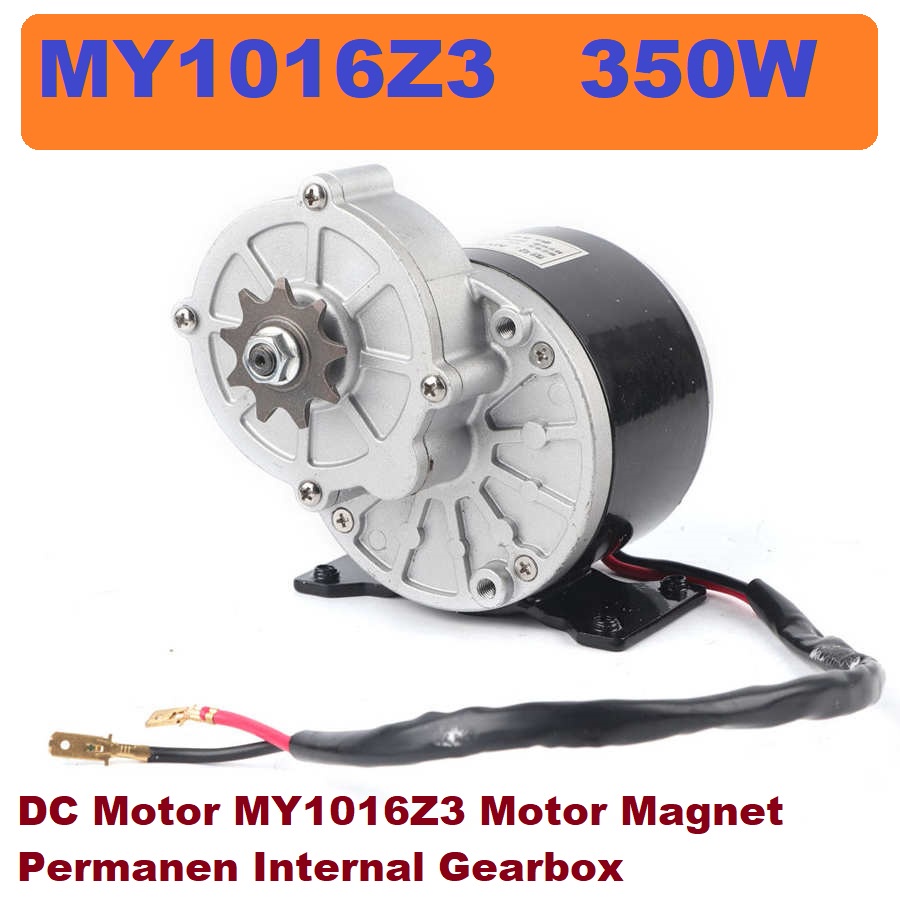Jual DC Motor E-bike sepeda eletrik MY1016Z3 350 Watt 24V Internal ...
