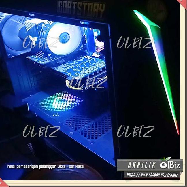 Jual Best Rating Akrilik Laser Cut Side Panel Casing Komputer Untuk ...