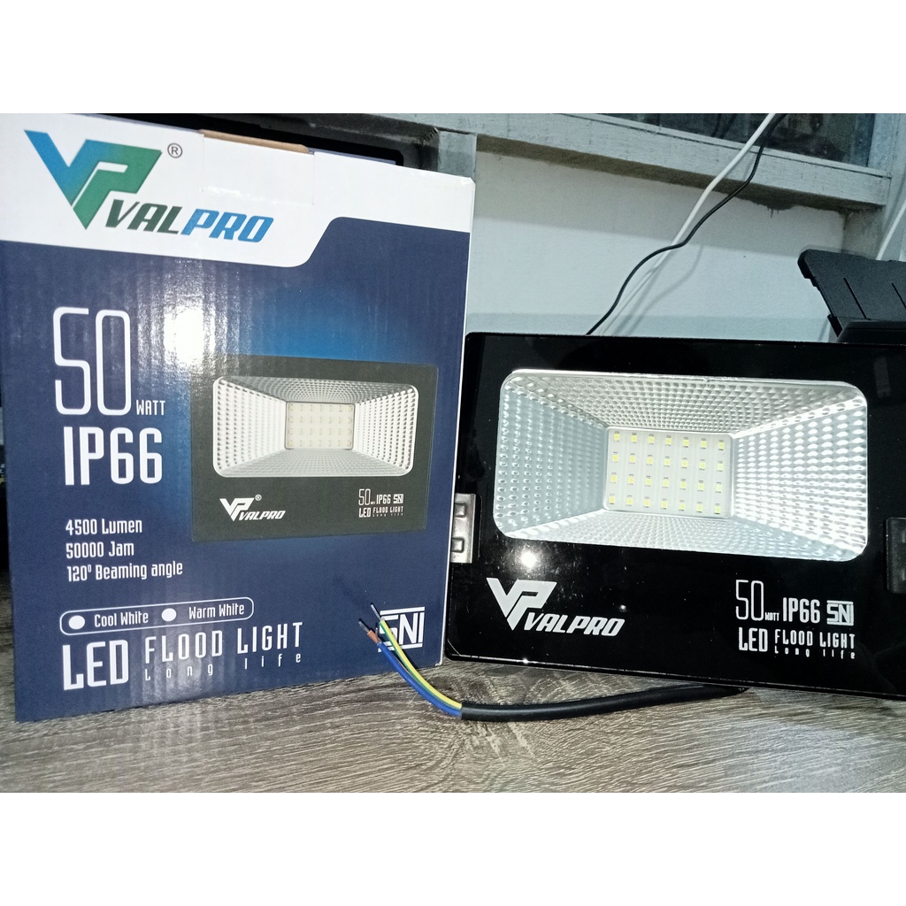 Jual LAMPU SOROT LED VALPRO | 10 - 500 WATT | PUTIH & KUNING | IP66 ...