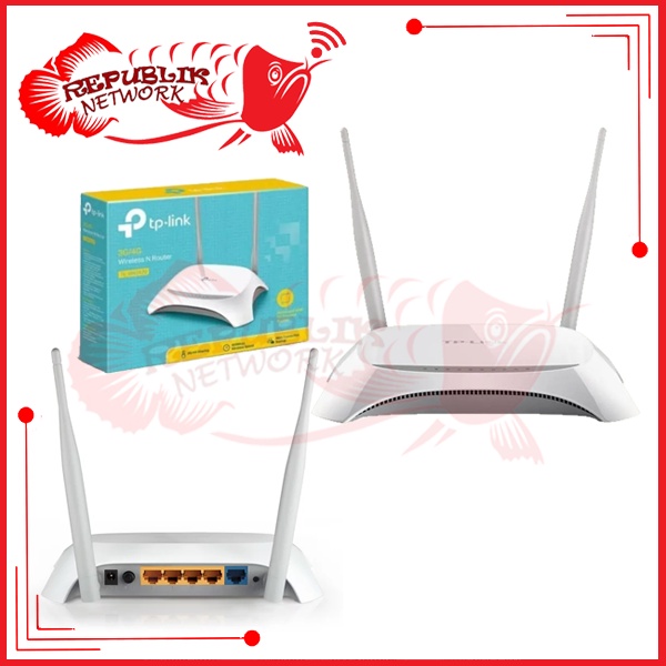 Jual TP-Link TL-MR3420 3G/4G Wireless N Router|4G Modem Support LTE ...