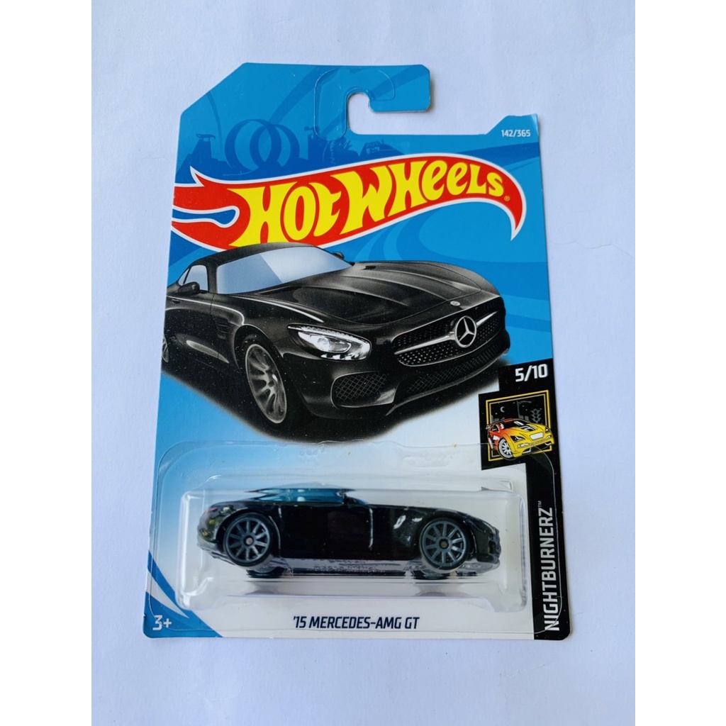 Jual HOTWHEELS HOT WHEELS 15 MERCEDES-BENZ GT HITAM NIGHTBURNERZ ...