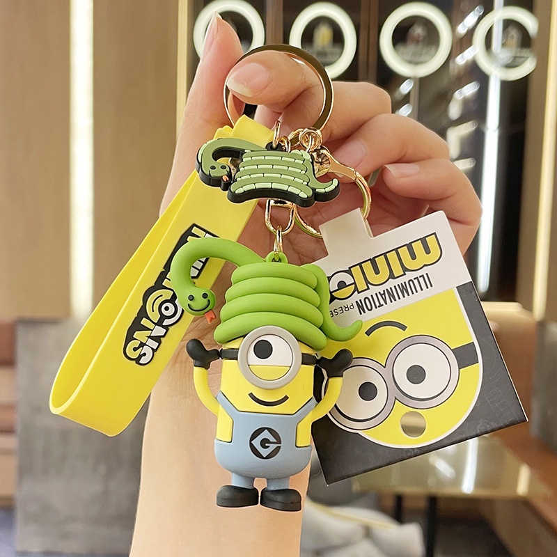 Jual (WGK-081)Minion / Gantungan Shio Minion / Keychain 12 Shio ...